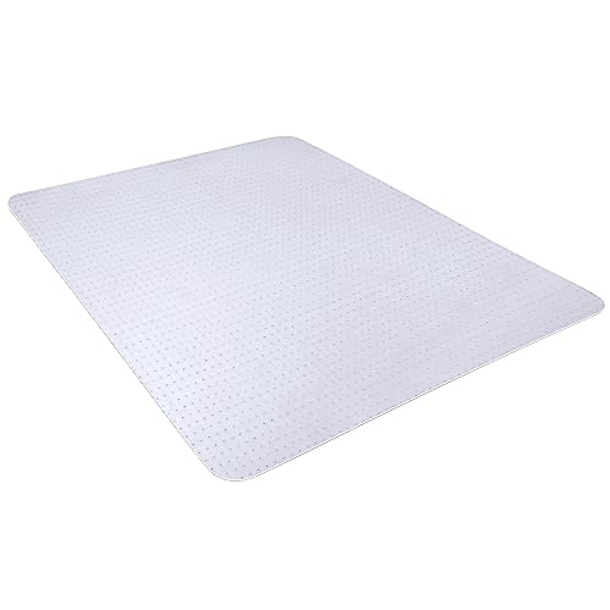 BesWin Office Chair Mat for Carpeted Floors, 36" X 48" Transparent Desk Chair Mat for Low Pile Carpets, Plastic Floor Mat for Office Chair on Carpet for Work, Home, Gaming, Easy Glide (Rectangle)
