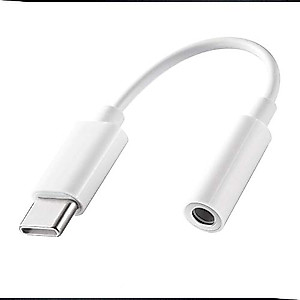 Type C to 3.5mm Aux Cable JIMAT USB C to 3.5mm Jack Audio Female Compatible for Pixel Pad P20 Pro Mate 20 Pro OnePlus Xiami Stereo Microphone Noise Cancelling Headphones Jack Converter