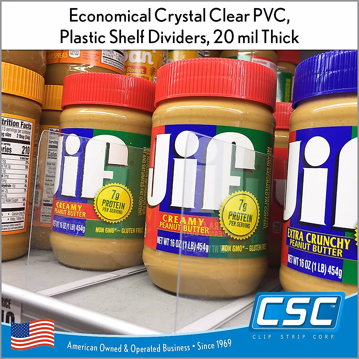 3" x 15-9/16" Shelf Divider, SD-3016, Pack of 50 | Clip Strip Corp