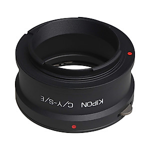 KIPON Adapter for Contax Yashica Mount Lens on Sony E Mount Mirrorless Camera