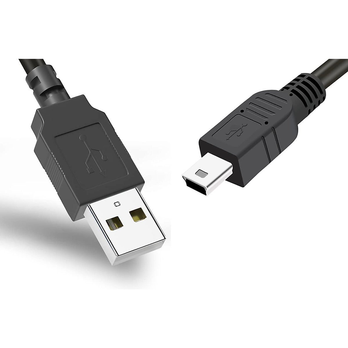 USB Cable for Canon Camera Charger,Mini USB Cable Data Transfer Cord for Canon PowerShot Rebel EOS DSLR ELPH Camcorders. Interface Replacement Charging Cord for Canon Digital Camera PC to Computer 6FT