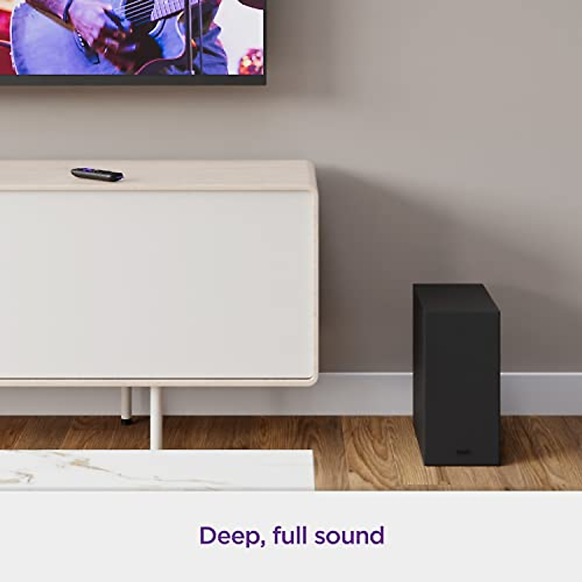 Roku Wireless Bass | Slim Subwoofer Streambar, Streambar Pro Wireless Speakers
