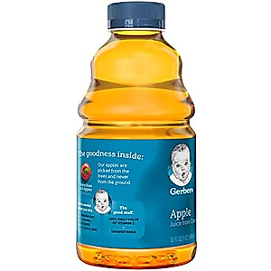 Gerber Juice, White Grape, 32 Fl Oz Bottle