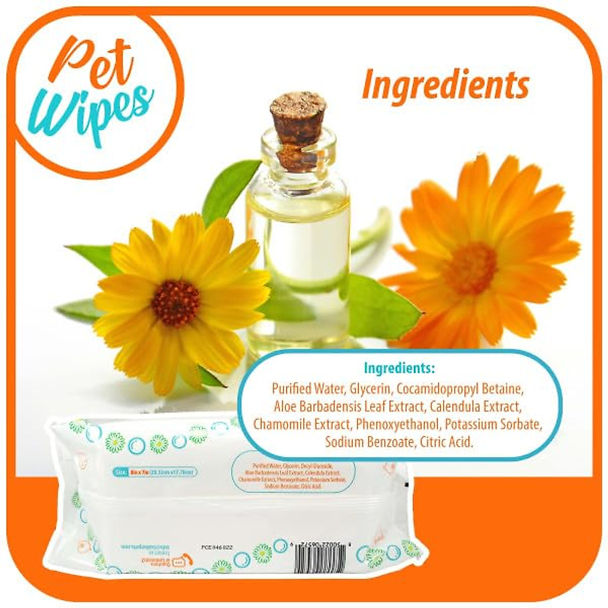 Txakur pet Wipes for Dogs and Cats Hypoallergenic Natural Products for Cleansing from Nose to Tail 400ct 8x7in Wipes in Packs of 100 Wipes Perfect for Grooming and Cleaning Made in The USA