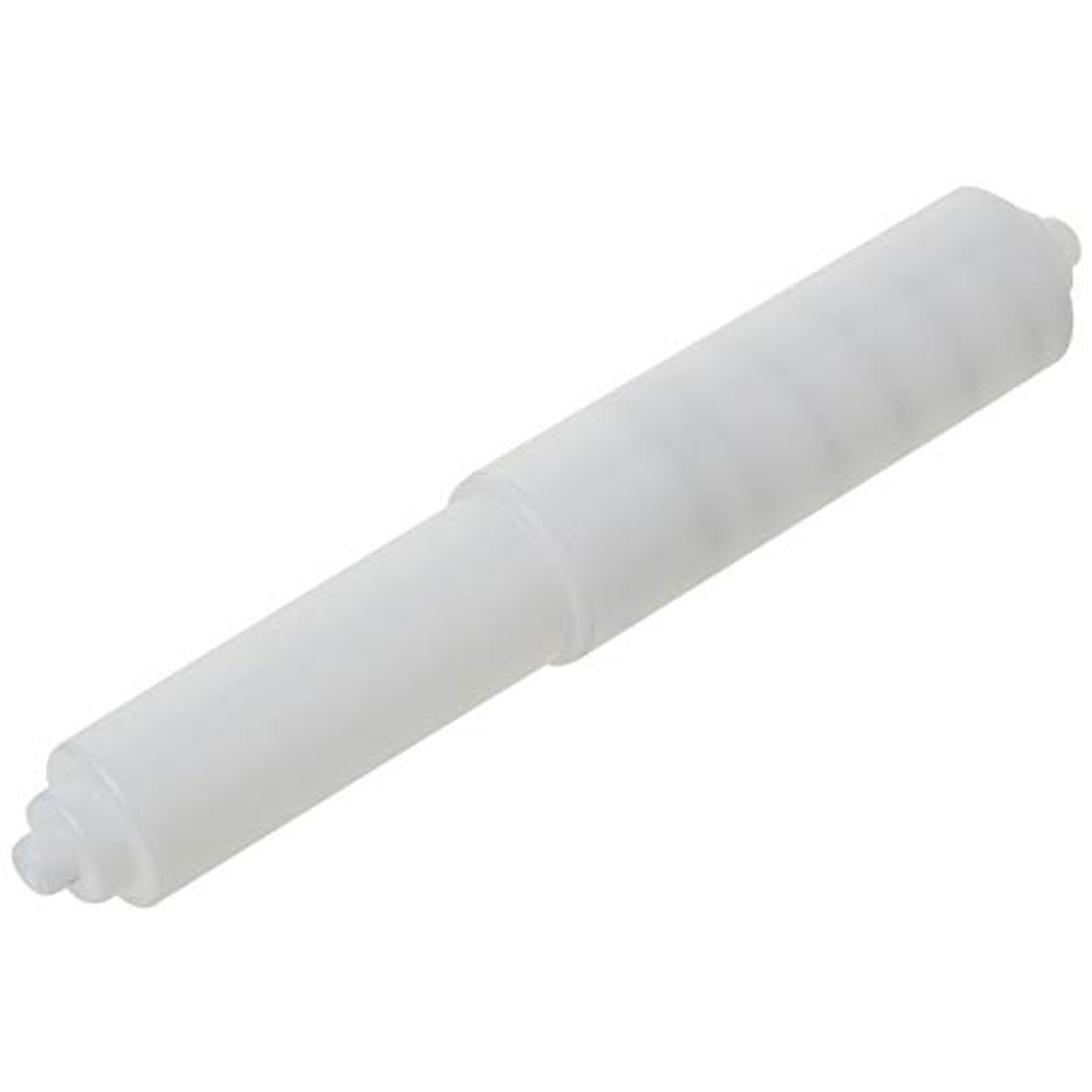DANCO Spring-Loaded Toilet Tissue Holder Rod, White, 1-Set (88648), +