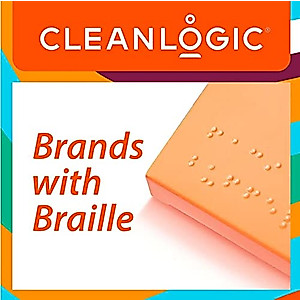 Cleanlogic Bath & Body Exfoliating Dual Texture Make Up Remover Mitt, Assorted Colors, 3 Count