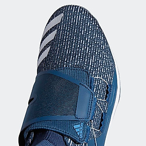 adidas Men's ZG21 Motion Primegreen BOA Mid Cut Golf Shoes, Crew Navy/Silver/Footwear White, 10