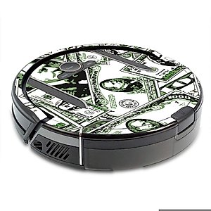 MightySkins Skin Compatible with Shark Ion Robot R85 Vacuum Minimum Coverage - Phat Cash | Protective, Durable, and Unique Vinyl wrap Cover | Easy to Apply, Remove | Made in The USA