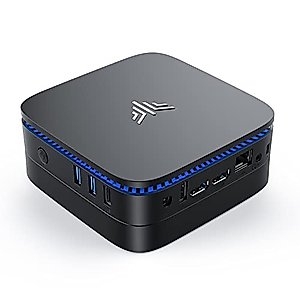 KAMRUI AK1PLUS Mini PC,12th Intel Alder Lake- N95 up to 3.4 GHz,8GB RAM+256GB M.2 SSD,Mini Computer Windows 11 Pro, Support 2.5" SSD (up to 2TB),WiFi 2.4G/5G,BT 4.2,4K, Business, Home, Office