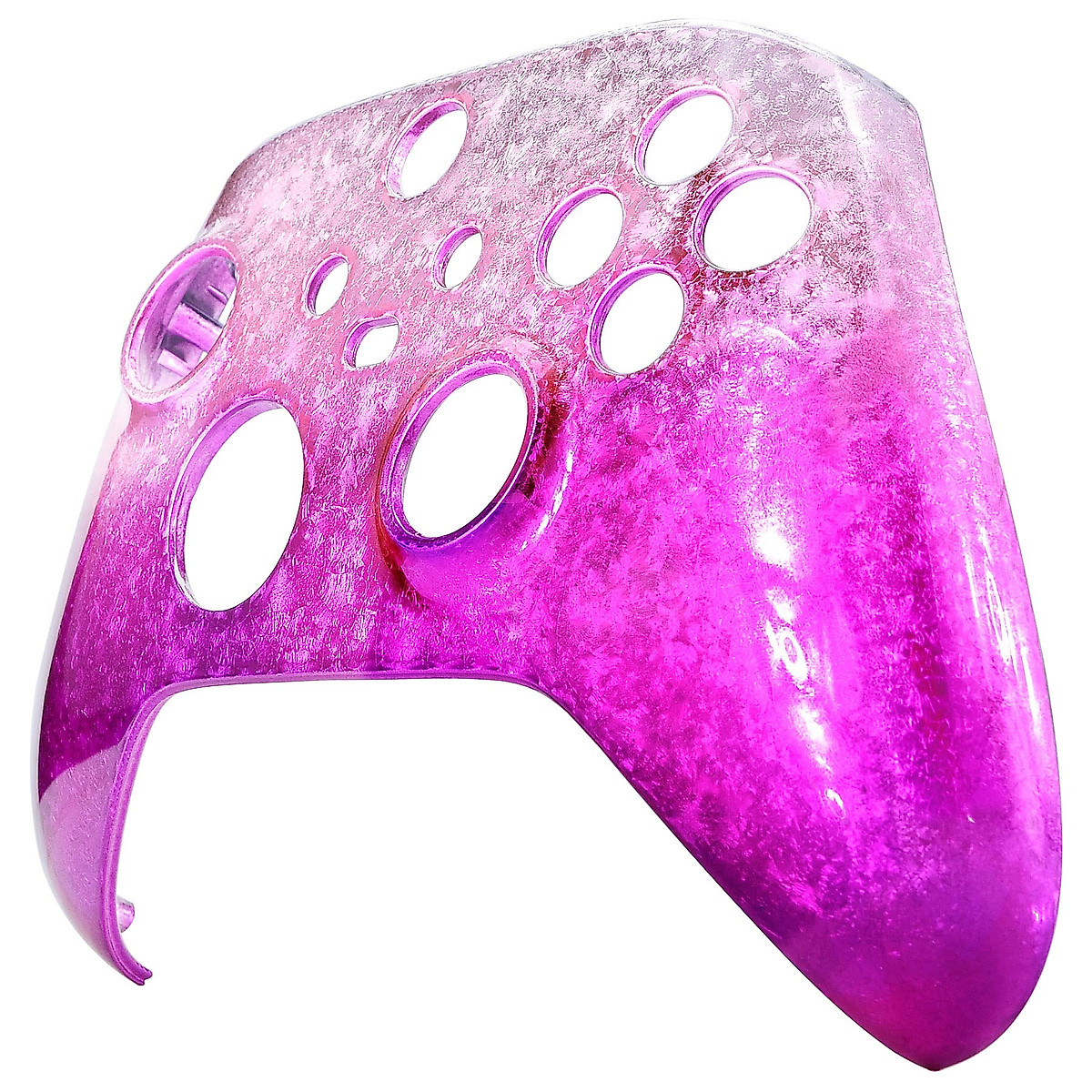 eXtremeRate Custom Shell for Xbox Core Wireless Controller - Revamp Your Gaming Gear - Ice Flake Magenta Replacement Acessories Cover Faceplate for Xbox Series X & S Control [Controller NOT Included]