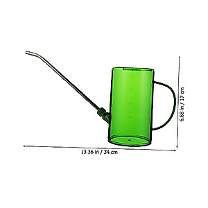 Happyyami stainless water bottles Watering Bottle long mouth pot Bonsai Watering Can Pearlescent indoor spray bottle water bottle watering can stainless steel water bottles bonsai