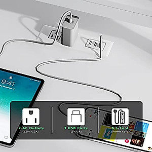 TIYASE Computer Desk with Hutch and Storage Shelves, 51 inch L-Shaped Corner Computer Desk with Power Outlet & Monitor Stand, Large Home Office Study Writing Table with USB Port & Tower Shelf, White