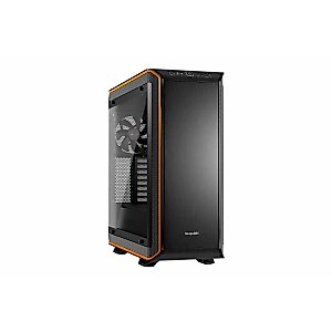 be quiet! Dark Base PRO 900 Orange Rev. 2, Full Tower ATX, 3 Pre-Installed Silent Wings 3 Fans, BGW14, Tempered Glass Window, RGB LED Illumination
