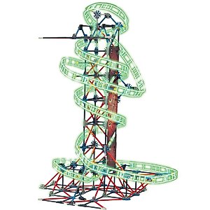 K'NEX Thrill Rides – Web Weaver Roller Coaster Building Set – 439 Pieces – Ages 9 and Up – Construction Educational Toy, Multicolor