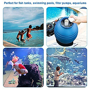 Maturead JUCJET 3.1 Lbs Pool Filter Balls Eco-Friendly Fiber Filter Media for Swimming Pool Aquarium Fish Tanks Filters Alternative to Sand(Equivalent to 110 Lbs Pool Filter Sand)