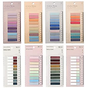 AWEELON 1600Pcs Sticky tabs Index Tabs Writable Page Tabs for Books File Notebook