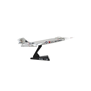 Daron Postage Stamp PS5377-3 F-104 Starfighter 479th Tactical Fighter Wing 1/120 PS5377-3 , Brown