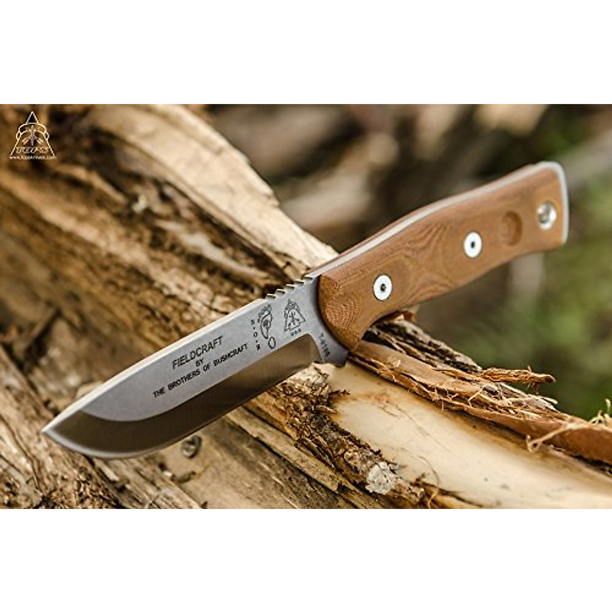 TOPS Knives Brothers of Bushcraft - Tumble Finish