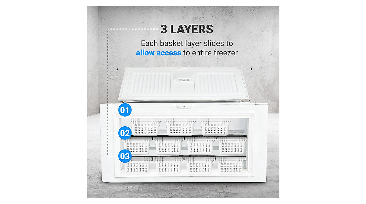 FreezerMax Add a Layer - Organize Your Freezer Today