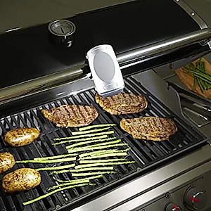 Grill Lighting LED Handle Grill 'N Go Light ，BBQ Grill Light Outdoor, Fits Weber ，Traeger Grill - Grey