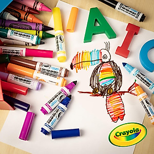 Crayola Pip Squeaks Marker Set, 50 Washable Markers, Gift for Kids