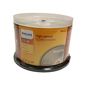 Philips 52X 700MB CD-R 50PK Spindle