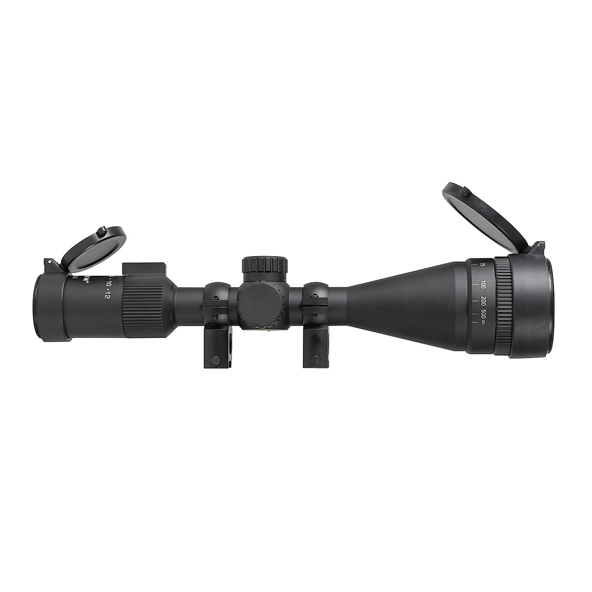 Monstrum Guardian 4-12x50 AO Rifle Scope with Parallax Adjustment | Black