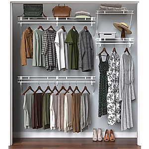 ClosetMaid 5655 Hang Rod Support Conversion Bracket, White