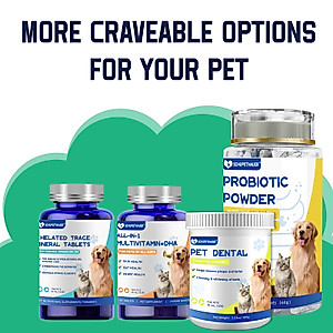 Cat Hairball Support, Hairball Remedy Cat Treats, Cat Furball Treatment, Supports Skin & Coat, Digestion, Cat Supplements, 150 Tablets