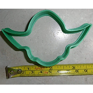 *Smallwoods TS* YO-DA OUTLINE HEAD FACE JEDI MASTER STAR WAR MOVIE CHARACTER LIGHTSABER SPECIAL OCCASION COOKIE CUTTER BAKING TOOL USA MADE