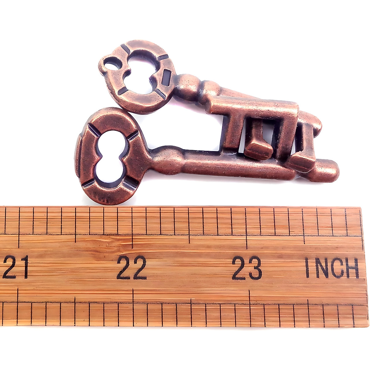 MAGIKON Traditional Brain Teaser, Classical Puzzle Magic Toy (Keys)