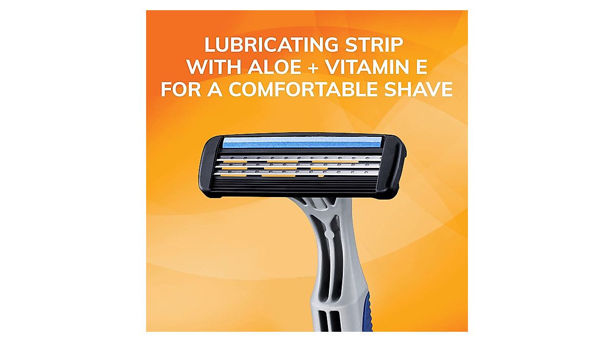 BIC Sensitive 3 Disposable Razors for Men With 3 Blades for Sensitive ...