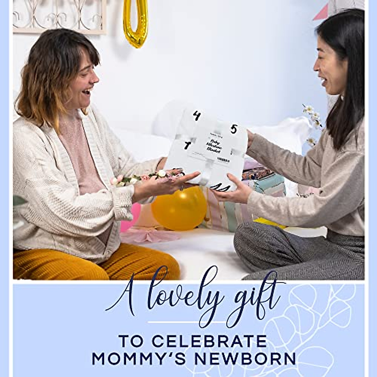 Luka & Lily Baby Milestone Blanket - Ultra Soft Fleece Monthly Milestone Blanket for Baby Girl and Boy - Perfect for Baby's First Year Growth Chart - Monthly Baby Milestone - Outer Space - 60"x40"