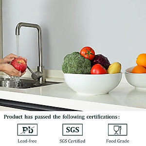 Yedio 90 oz Pasta Bowls 10 oz Porcelain Bowls