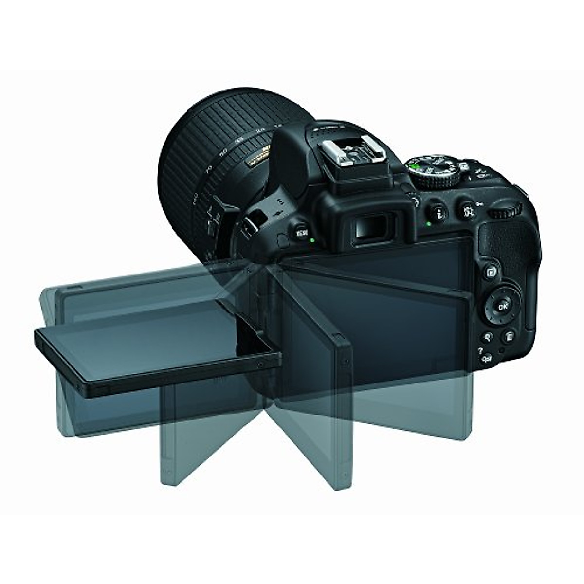 Nikon D5300 24.2 MP CMOS Digital SLR Camera with 18-140mm f/3.5-5.6G ED VR Auto Focus-S DX NIKKOR Zoom Lens (Black)