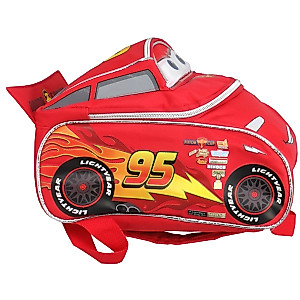Pixar Cars Lightning McQueen Shape 10 inches Mini Backpack