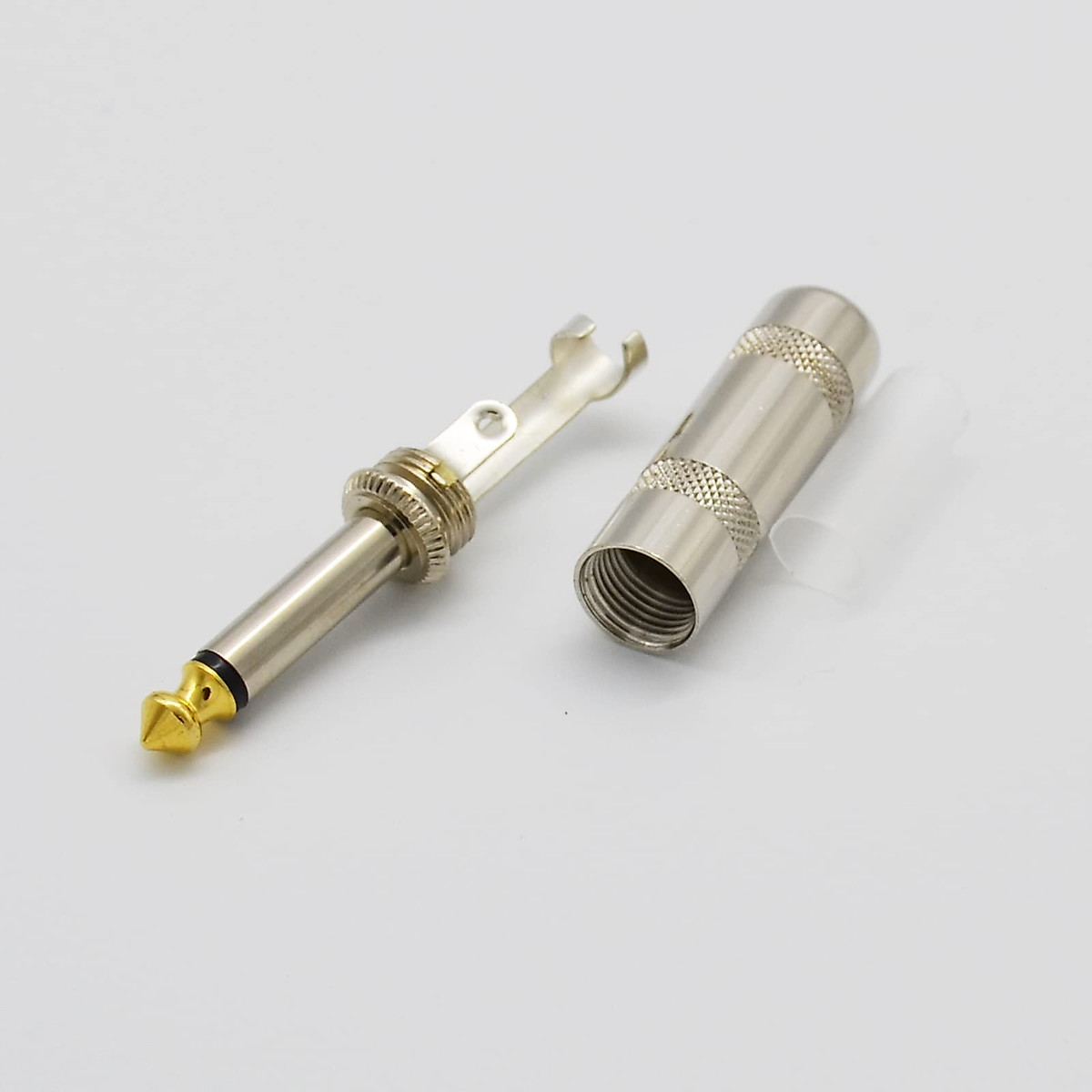 SbE-rsyun Guitar Cable 3ft 1/4 Instrument Cable Right Angle to Straight 1/4" Plug for Electric Guitar Bass Amplifier Audio,Black 3 Pack