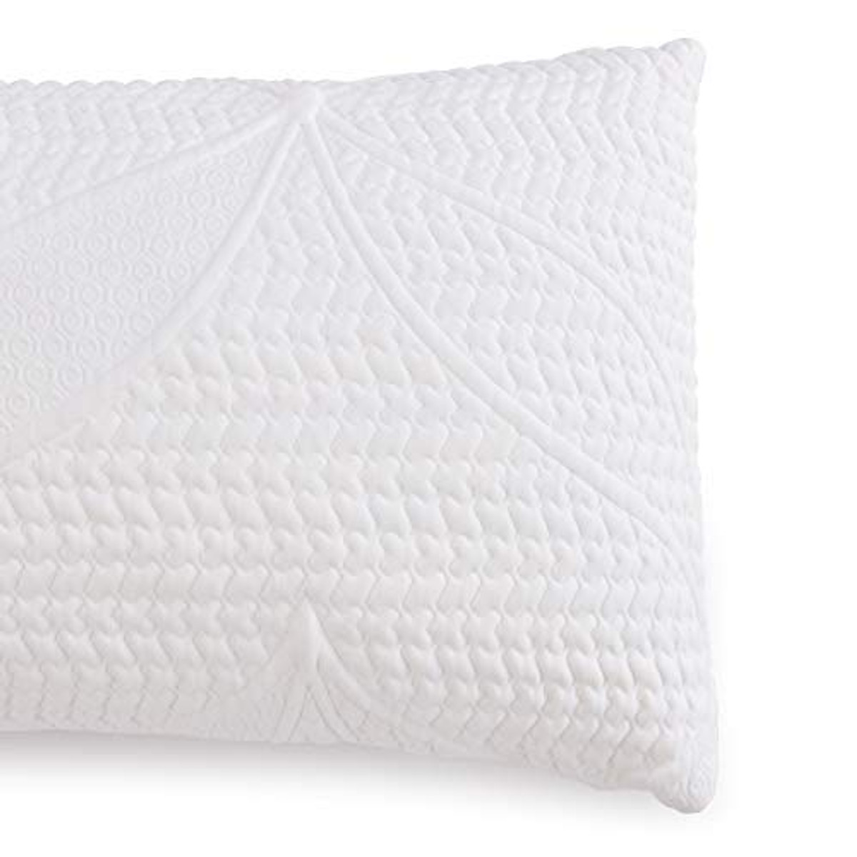 Cool Gel Chill Memory Foam 14-Inch Mattress with 2 Pillows,CertiPUR-US Certified, Mattress in a Box, Cal King, White