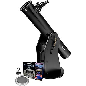 Orion SkyQuest XT6 Classic Dobsonian Sun and Moon Kit - Powerful Beginner Telescope with Solar (Sun) Filter for The Whole Family