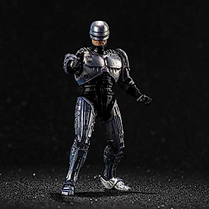Hiya Toys Robocop (1987): Robocop 1:18 Scale Action Figure, Multicolor