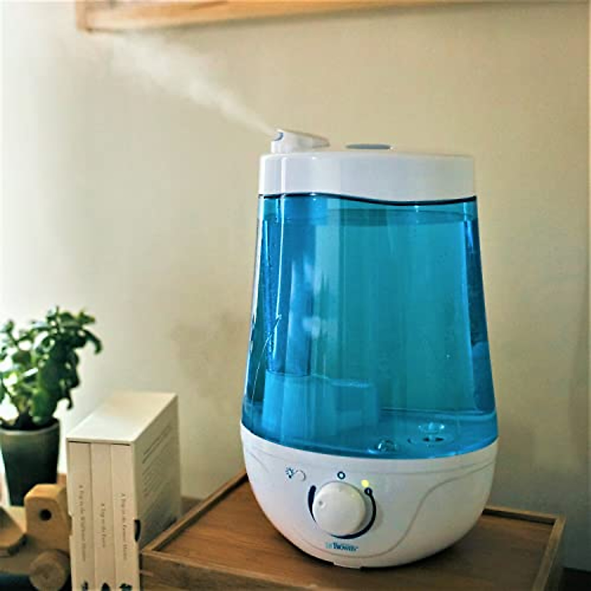 Dr. Brown’s™ Ultrasonic Cool Mist Humidifier with Nightlight (Pack of 2)