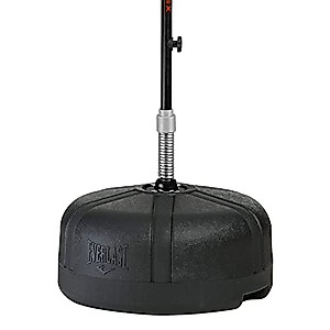 Everlast Hyperflex Strike Bag with Dual Hyperflex Individual Locking Springs and High Density Plastic Base, 63 Inch Maximum Height Setting, Red