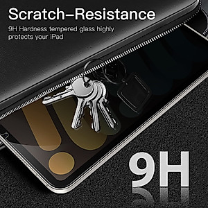 JETech Privacy Screen Protector for iPad mini (A17 Pro, 2024 Model, 7th Generation) / mini 6 (2021 Model, 6th Generation), 8.3-Inch, Anti-Spy Tempered Glass Film