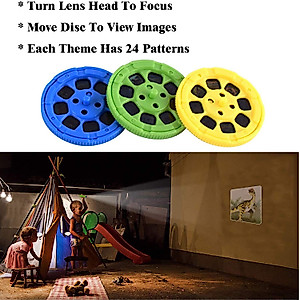 Georgie Porgy Children Projector Toys Educational Science Set Wall Ceiling Tent Torch Flashlight for Kids Gifts for Boys Girls (Dinosaur)