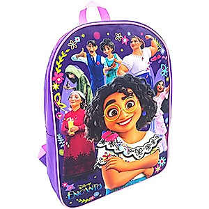 Ruz Encanto Mirabel 15" Backpack (Purple-Pink)