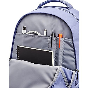 Under Armour Hustle 5.0 Backpack, (576) Peri/Peri/Metallic Light Copper, One Size Fits All