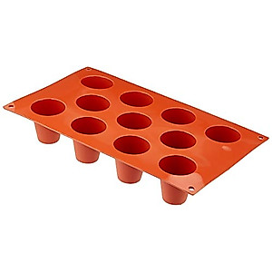 Silikomart Silicone Classic Collection Mold Shapes, Baba, Medium