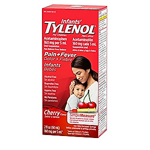 Infants' Tylenol Acetaminophen Liquid Medicine, Cherry, 2 fl. oz