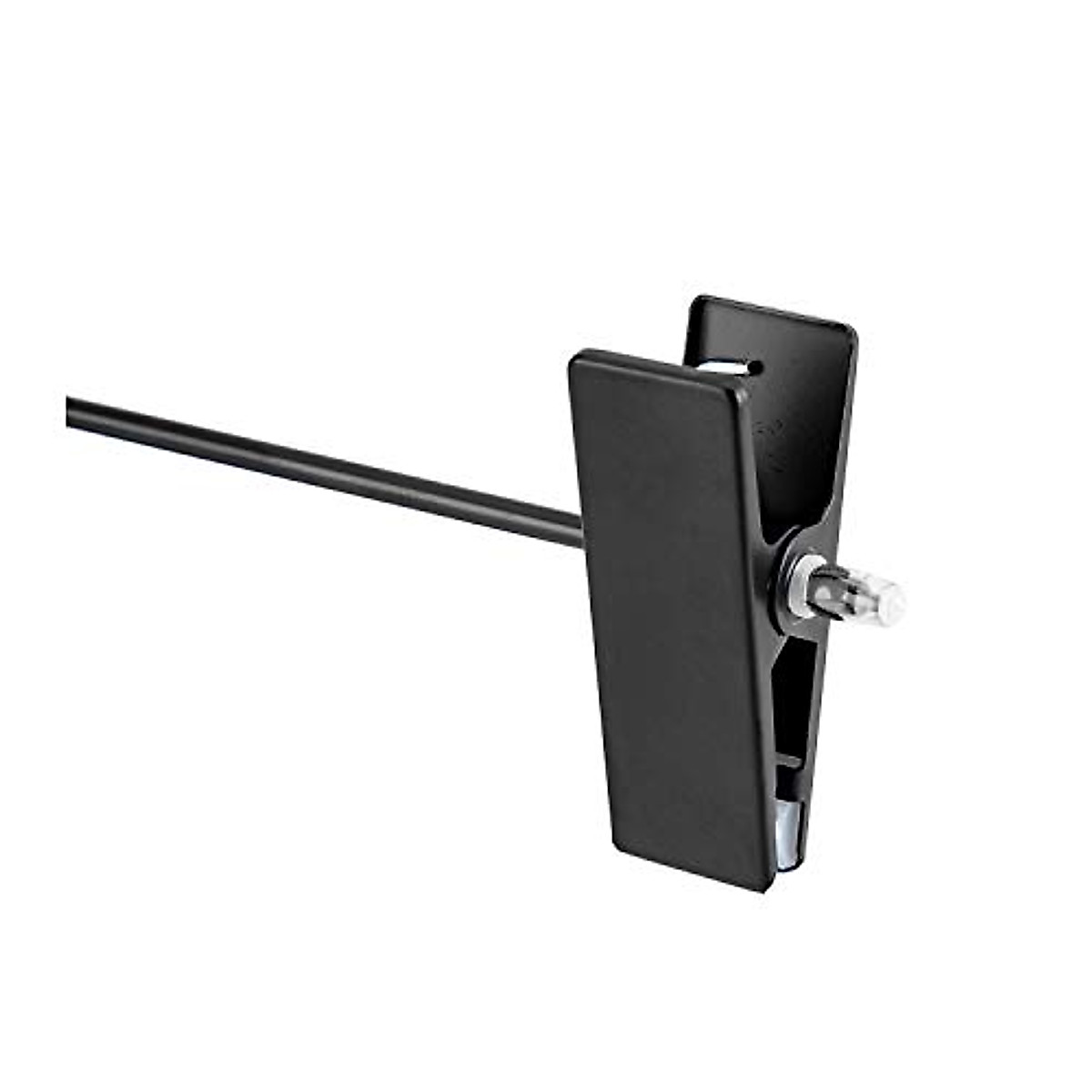 Jetdio Metal Heavy Duty Pants Skirt Slacks Hangers,Trousers Hangers with Two Adjustable Clips and 360-degree Swivel Hook, 12 Pack, Matt Black