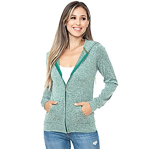 AH JOEAH Women's Hoodie SJ4001 Act Teal M